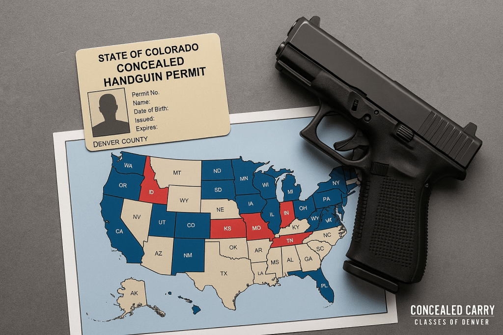 What is Concealed Carry Reciprocity? - Concealed Carry Classes Of Denver