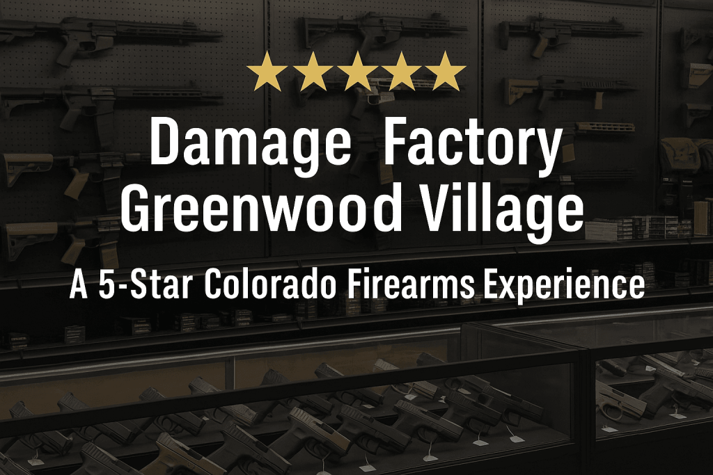 ⭐⭐⭐⭐⭐ Damage Factory – Greenwood Village’s Premier Firearms Store ...