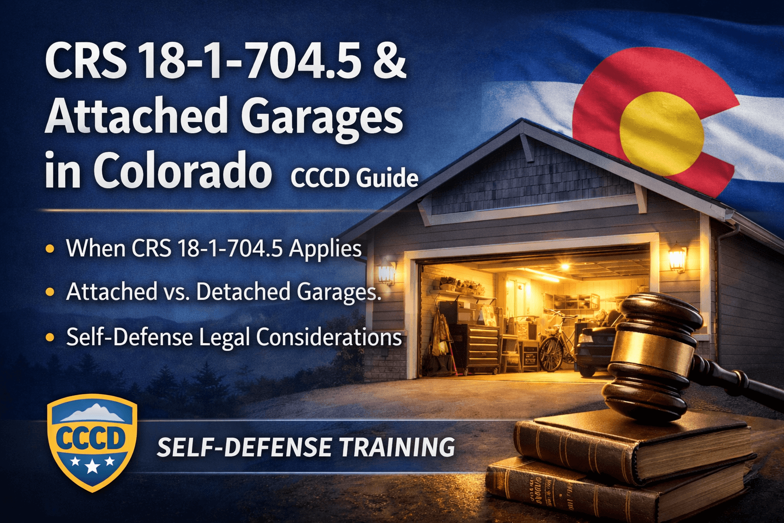 Does CRS § 18-1-704.5 Apply to an Attached Garage in Colorado ...
